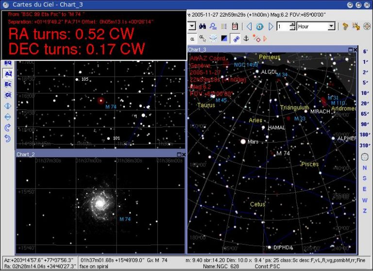 Cartes du Ciel Version 4.2 Planetarium Software - Solar Astronomy Today