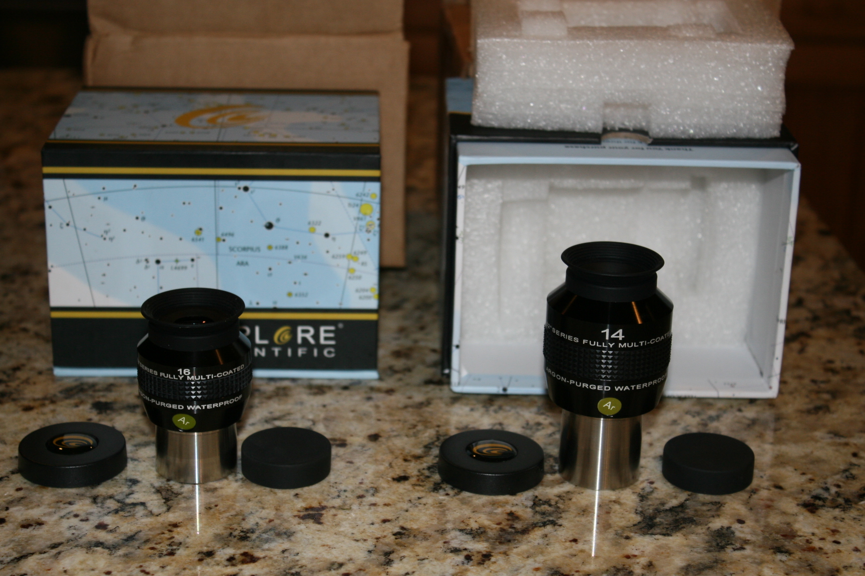 Explore Scientific Eyepiece Review of the 68° and 82° Eyepieces - Solar ...