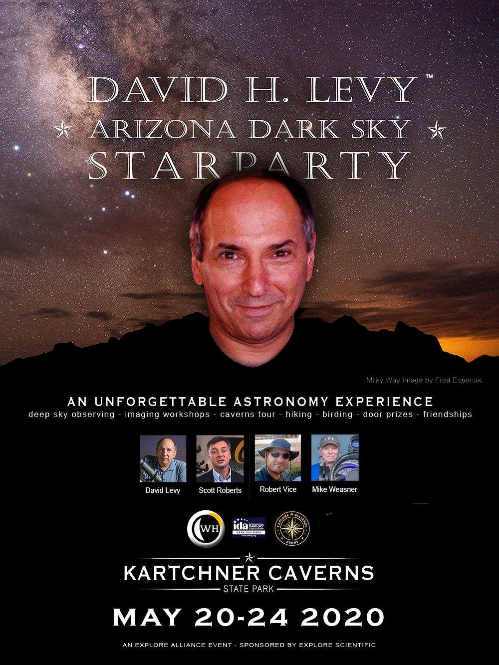 Second Annual David H. Levy Arizona Dark Sky Star Party to Be Held May ...