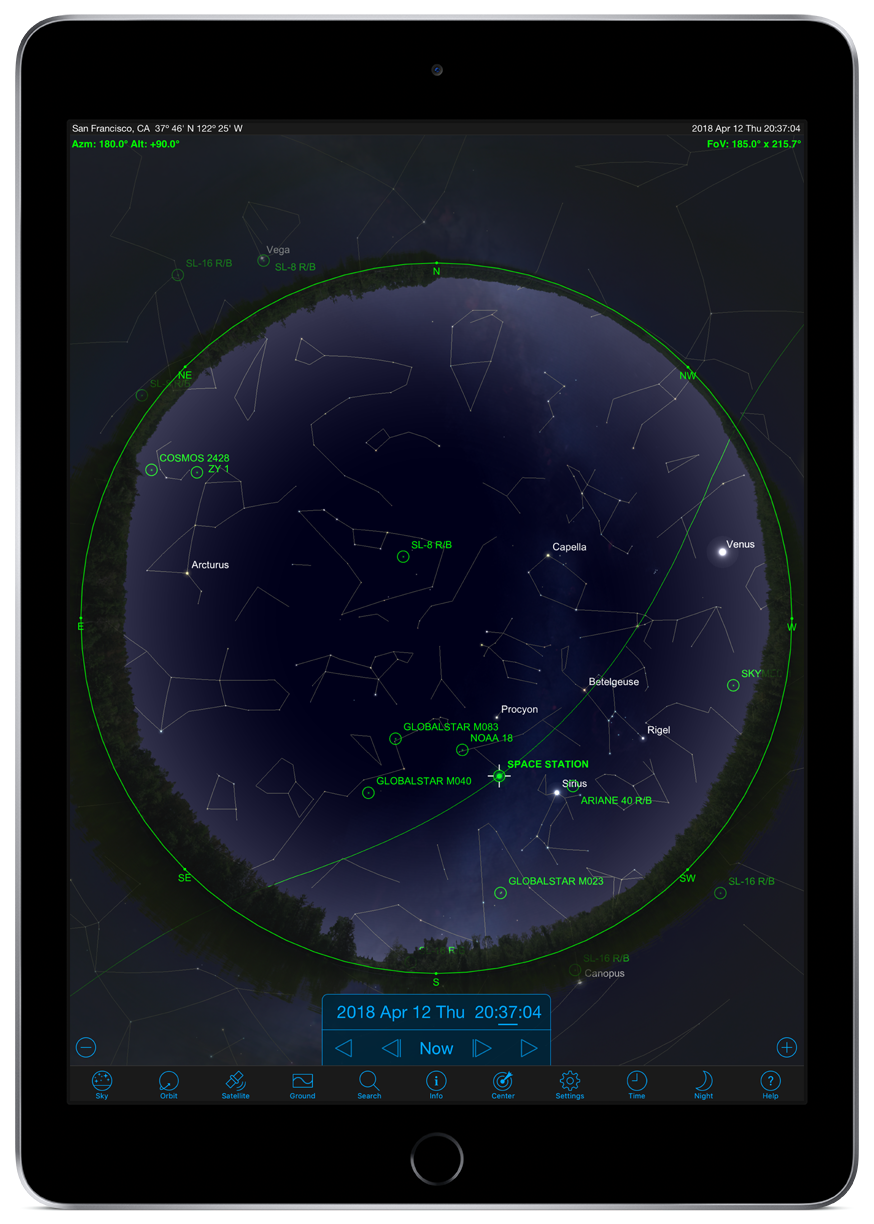 New Version of Orbitrack Satellite Tracking App Released - Solar ...