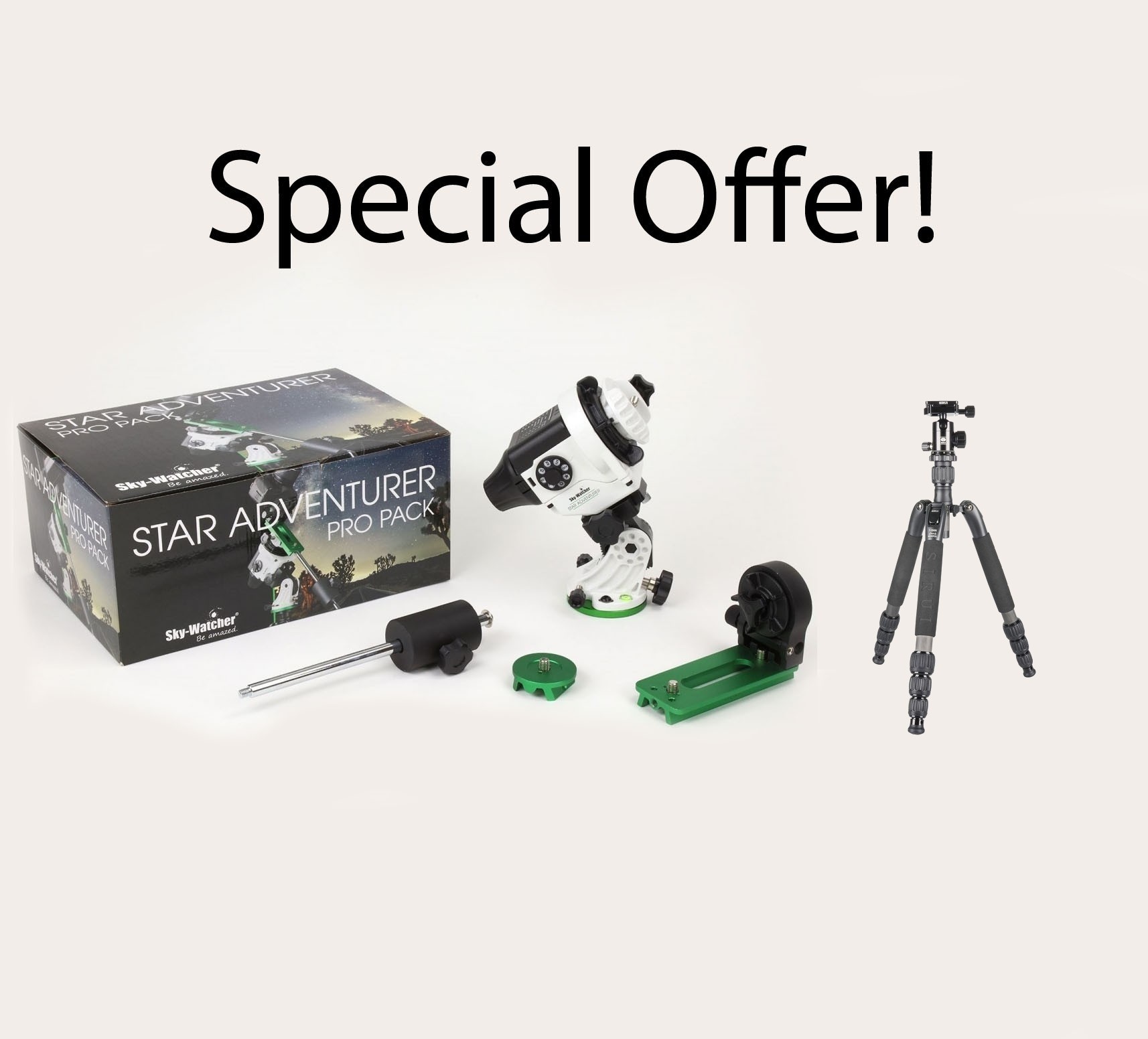 Sky-Watcher Star Adventurer Pro Pack - Solar Astronomy Today