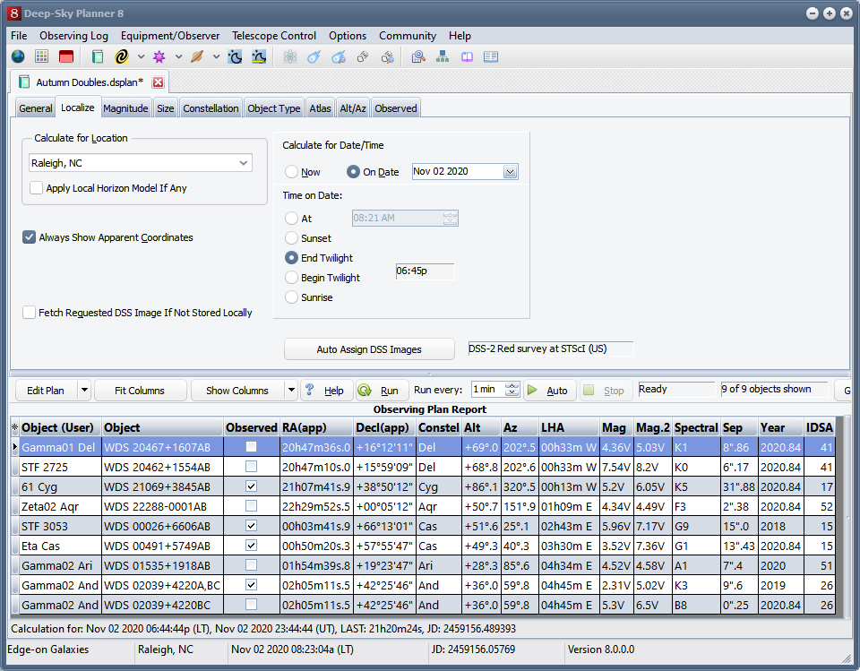 Deep-Sky Planner 8 - Solar Astronomy Today