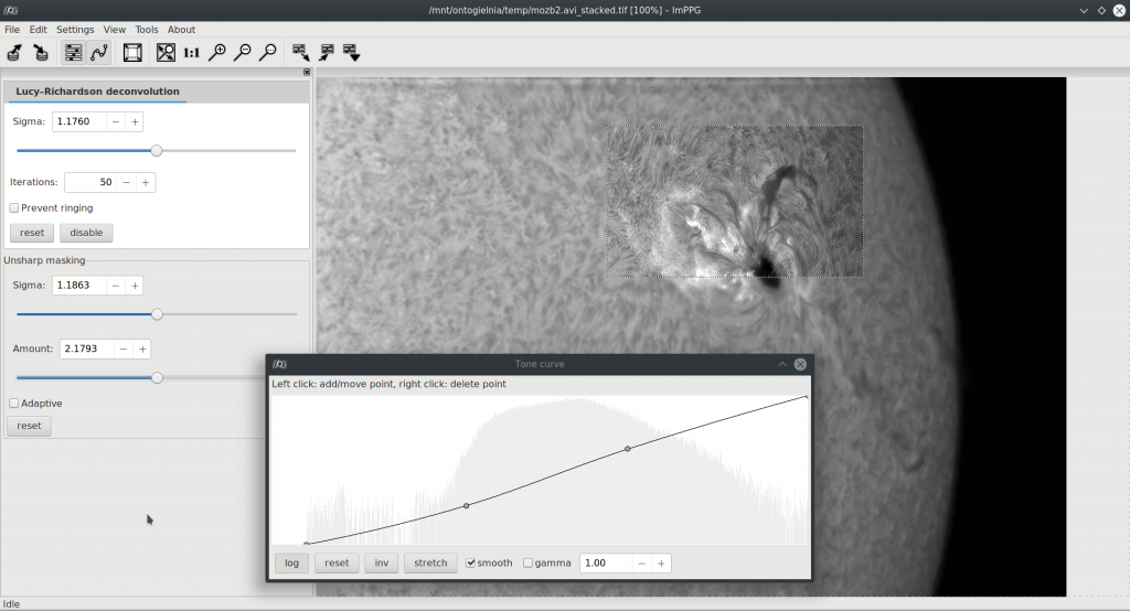 ImPPG Image Post Processing Software - Solar Astronomy Today