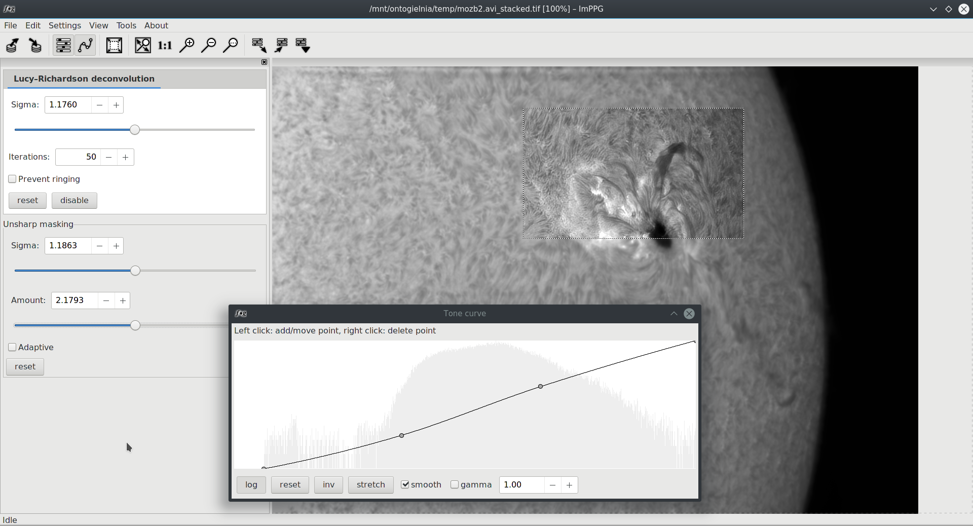 ImPPG Image Post Processing Software - Solar Astronomy Today