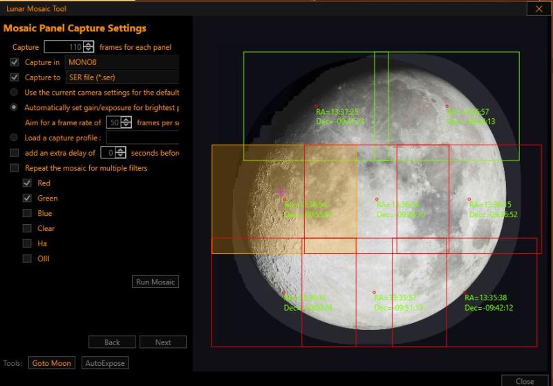 SharpCap Solar and Lunar Mosaic Tools - Solar Astronomy Today